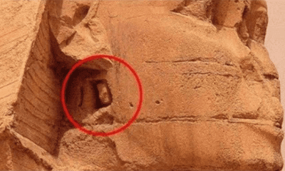 There is a hole in the Sphinx's head and it is now Covered Up - Soul ...