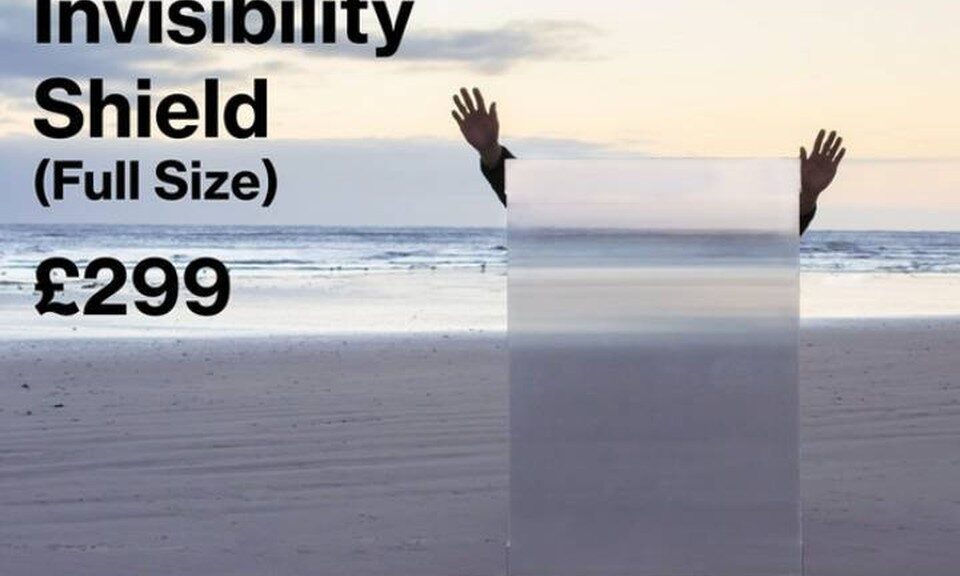 You can almost hide like Harry Potter: Stealth shields go on sale in the UK